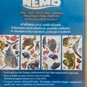 Disney | Wall Decor | Disney Finding Nemo 44 Big Wall Decals Room Decor ...